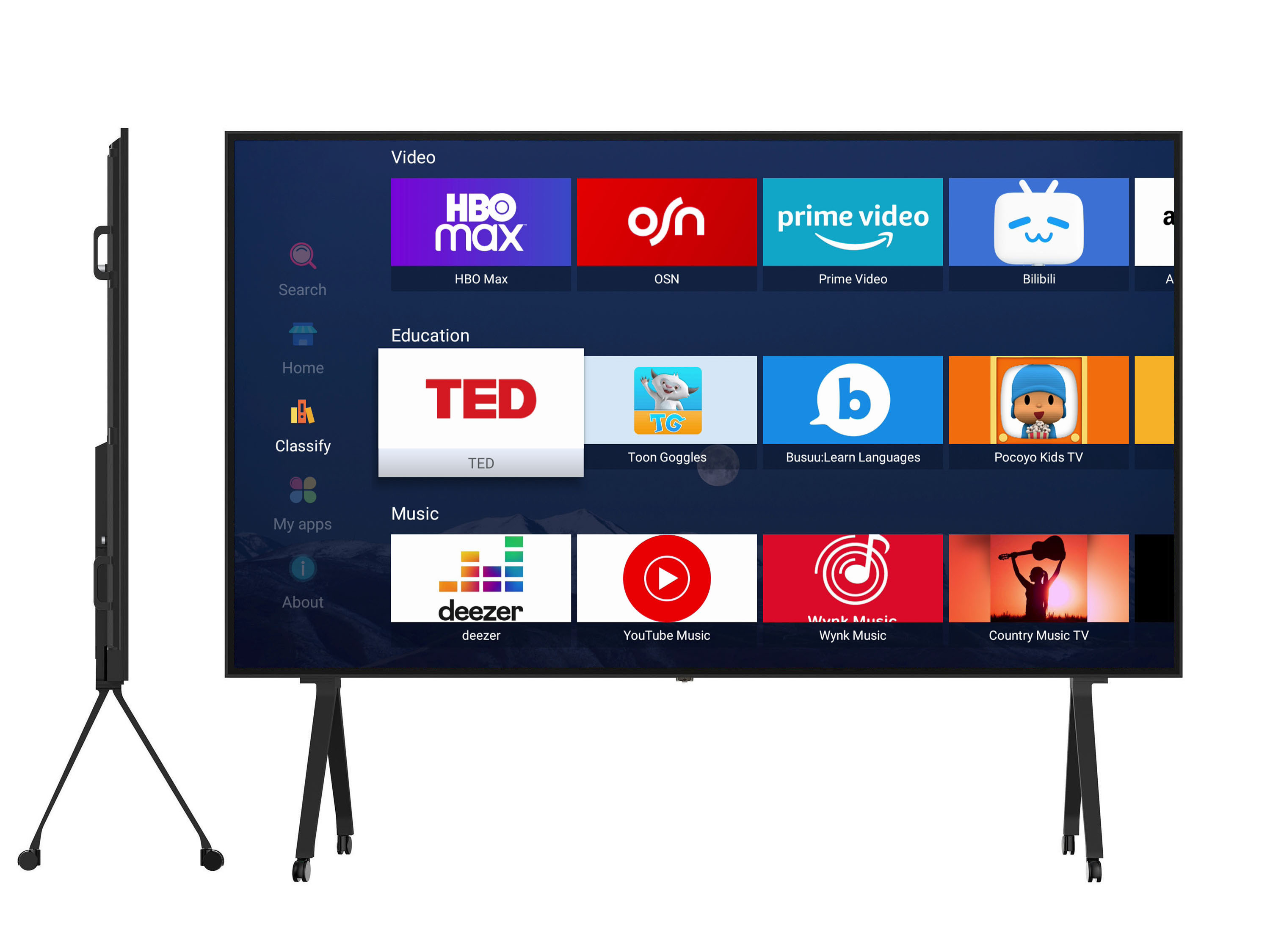 GTUOXIES-Free Style-Portable Smart Screen Monitor with TouchClassify ...